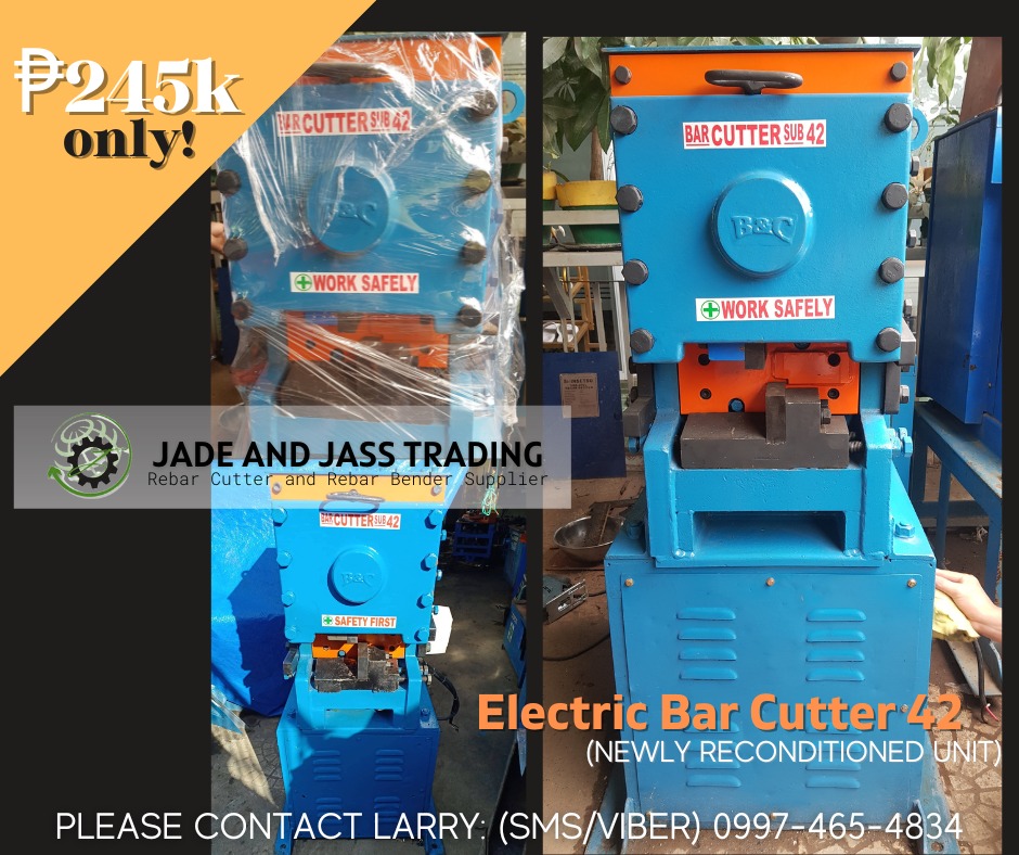 Rebar Cutter for 10mm up to 42mm, Commercial & Industrial, Construction ...