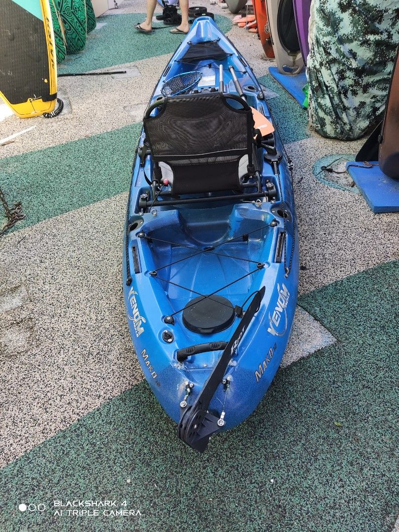 Riot Mako 12 fishing kayak, Sports Equipment, Fishing on Carousell