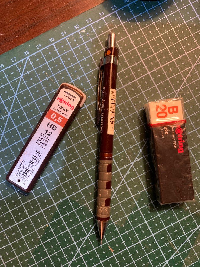 Rotring Technical Pen - Master Set, Hobbies & Toys, Stationary & Craft ...