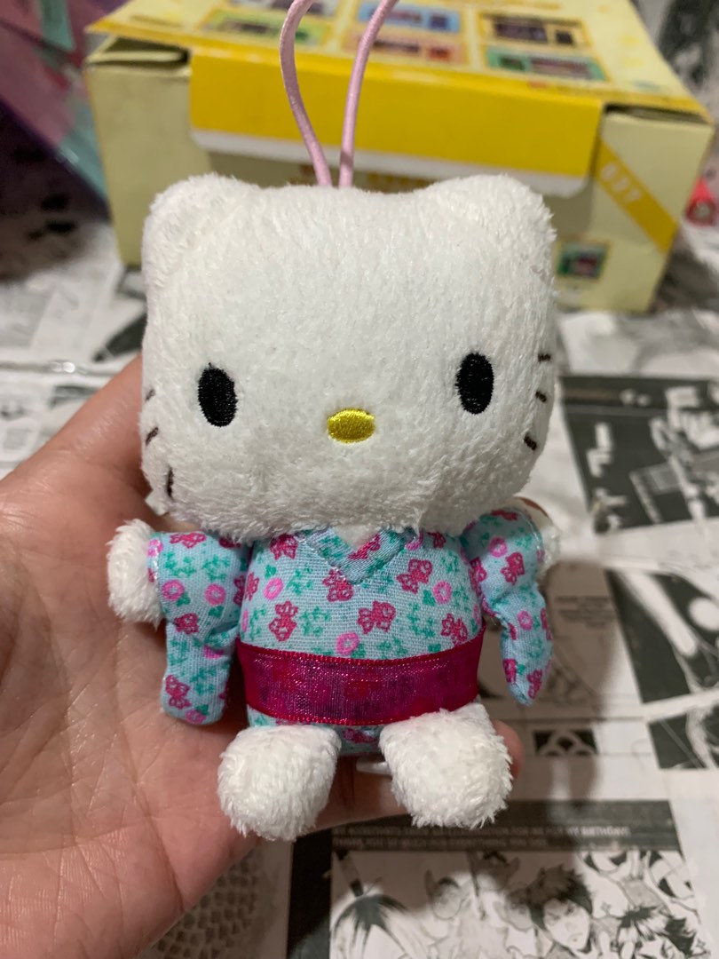 Sanrio: Hello Kitty Plush Kimono, Hobbies & Toys, Toys & Games on Carousell