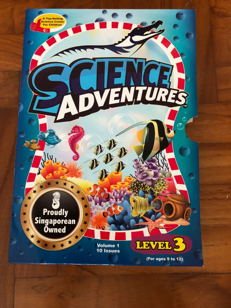 Science Adventure Level 3 Vol 1, 2 & 4, Hobbies & Toys, Books ...