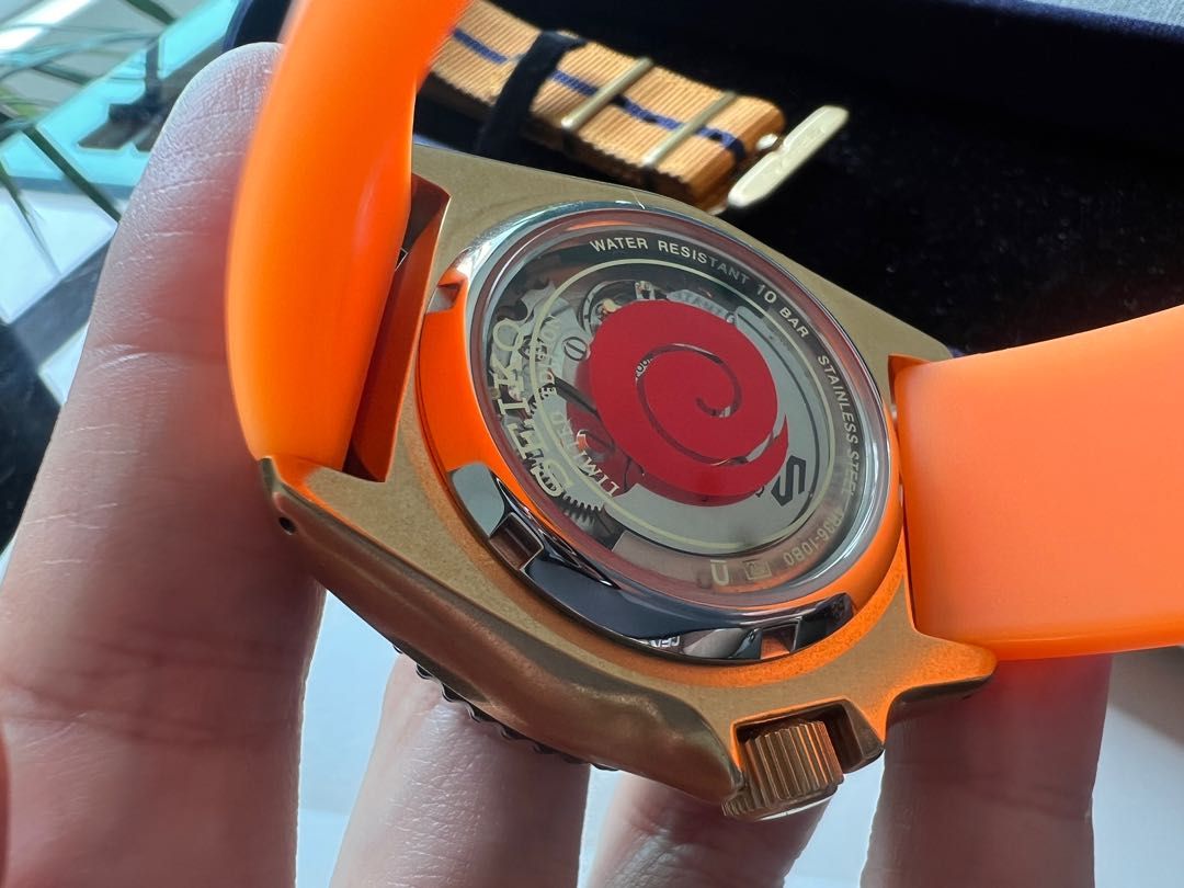 Seiko Limited Edition Naruto automatic watch, Men's Fashion, Watches ...