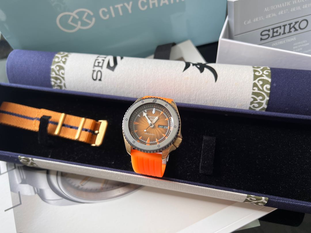 Seiko Limited Edition Naruto automatic watch, Men's Fashion, Watches ...