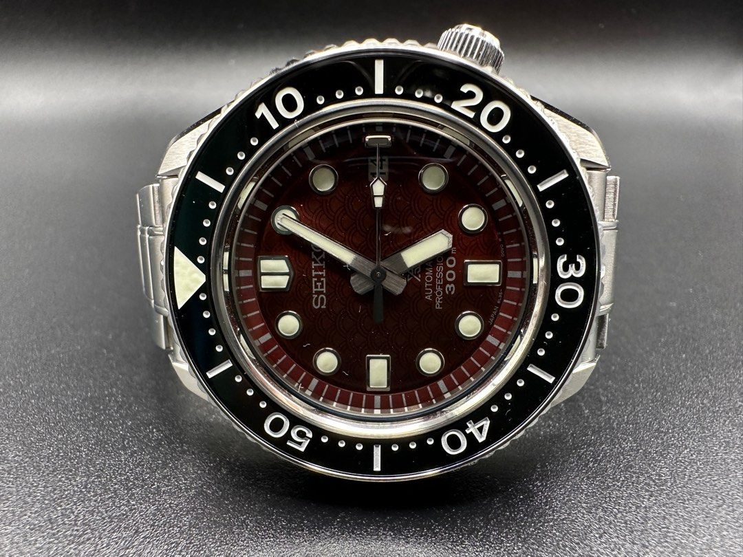 SEIKO Prospex MarineMaster 300 Seigaiha U.S. Special Edition SLA059 (MM300), Luxury, Watches on ...