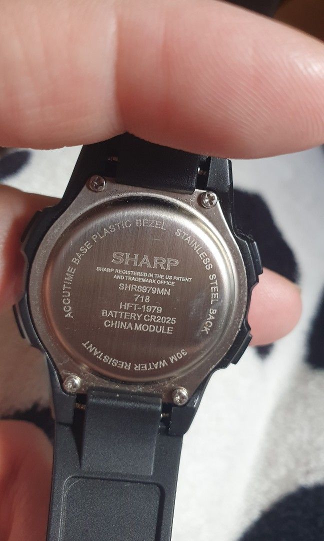 Sharp digital watch, Women's Fashion, Watches & Accessories, Watches on ...