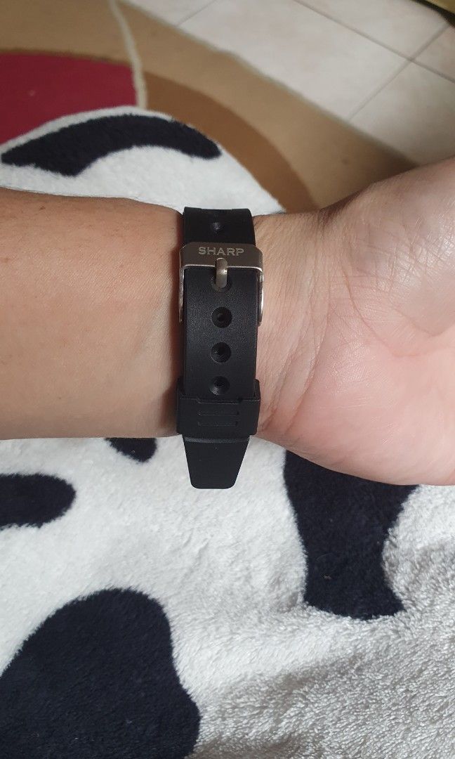 Sharp digital watch, Women's Fashion, Watches & Accessories, Watches on ...