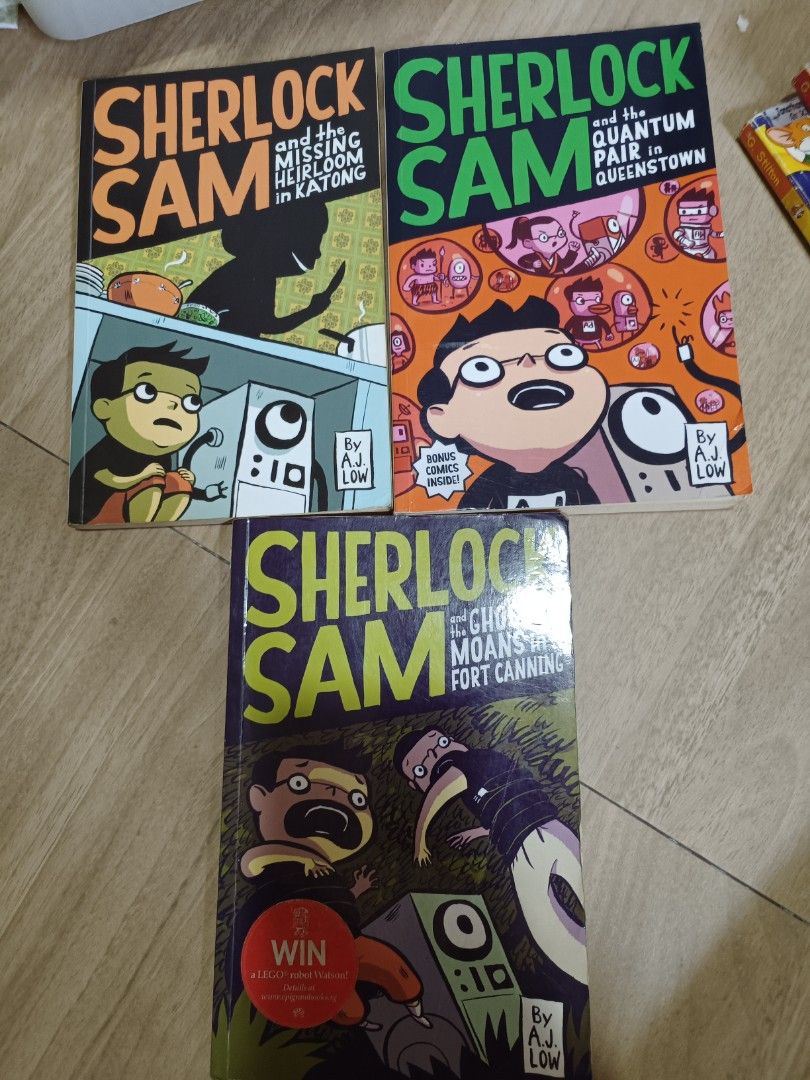 Sherlock Sam Books, Hobbies & Toys, Books & Magazines, Fiction & Non ...