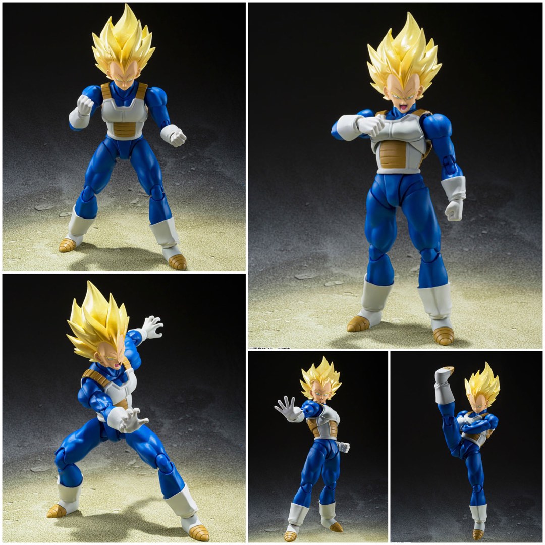 S.H.Figuarts Super Saiyan Vegeta -Awakening Super Saiyan Blood- "Dragon ...