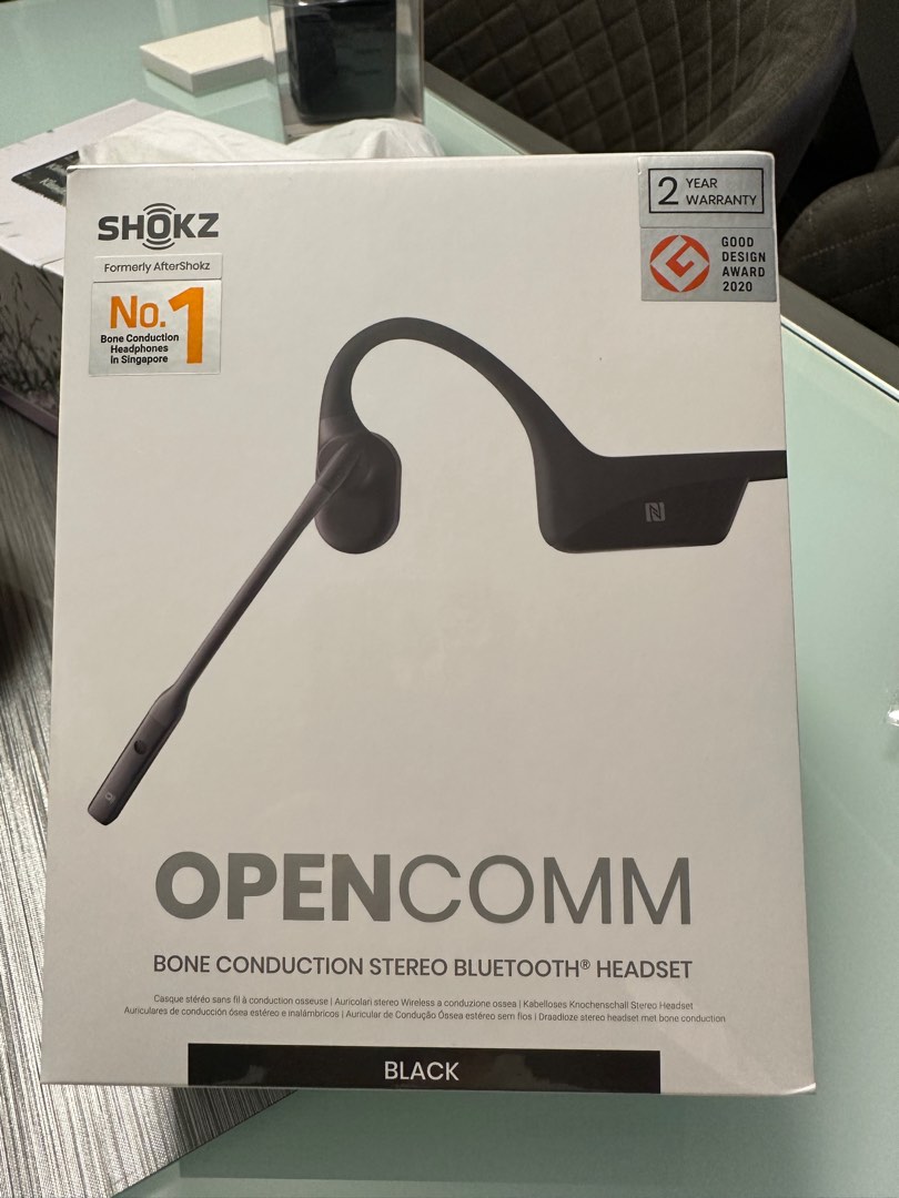 Shokz opencomm Headset, Audio, Headphones & Headsets on Carousell