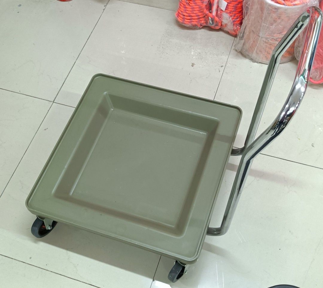 Stainless Steel Rack Dolly With Handle, Furniture & Home Living ...