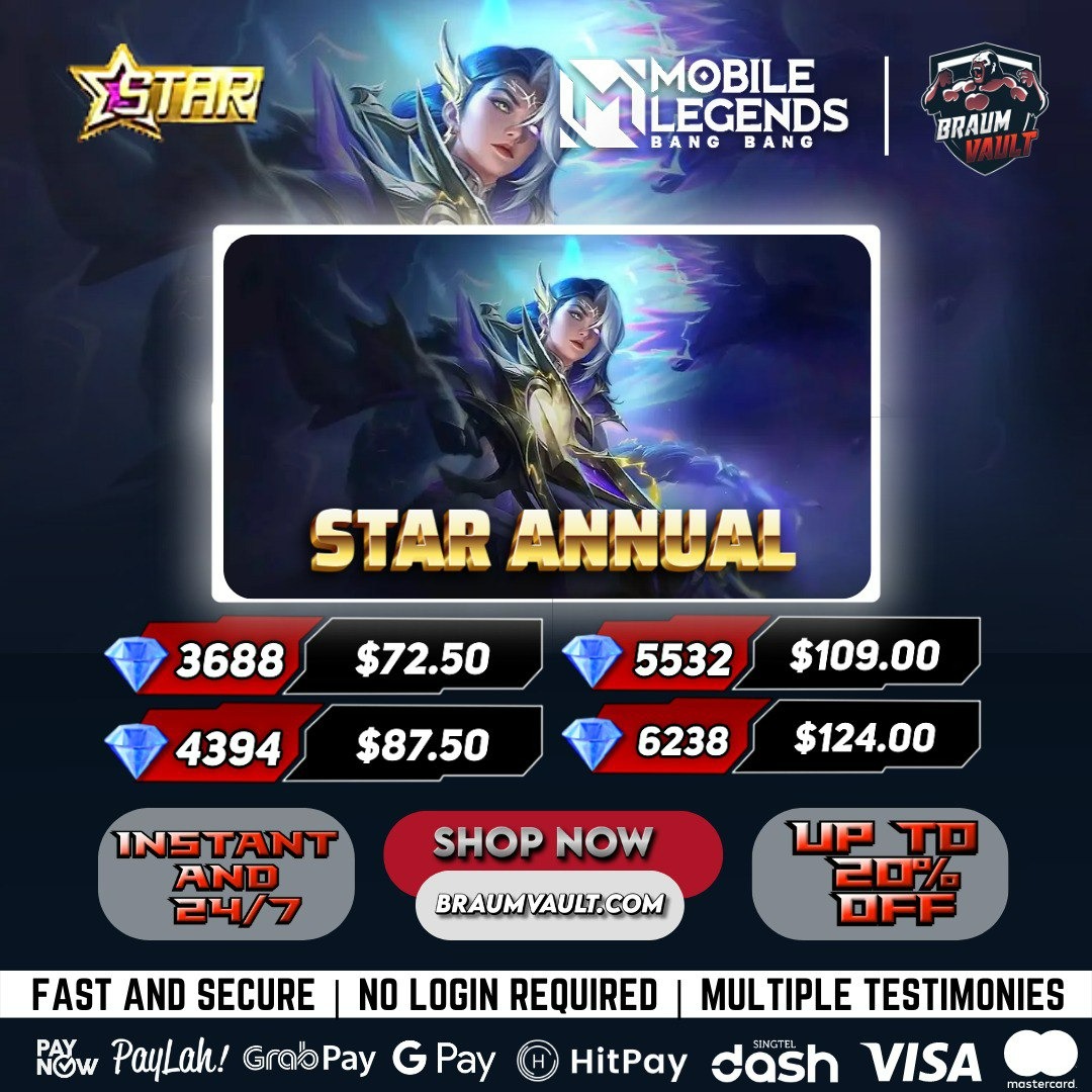 STAR ANNUAL LESLEY | MOBILE LEGENDS DIAMONDS | MOBILE LEGENDS DIAS ...