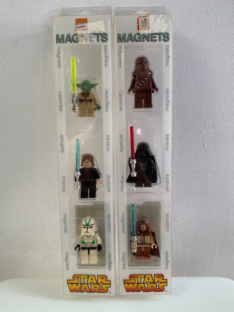 Star Wars Lego magnet figurines, Hobbies & Toys, Toys & Games on Carousell