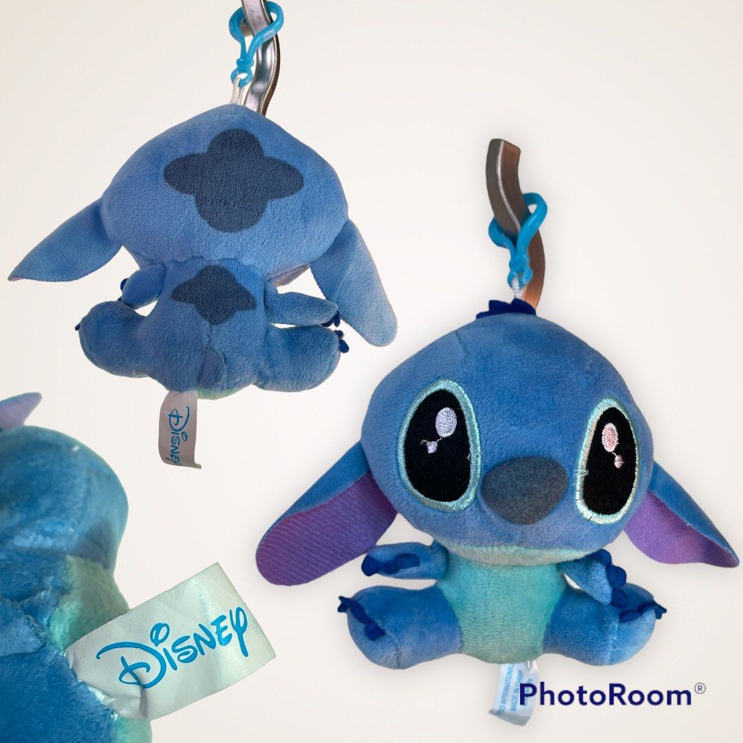 Stitch Keychain Plushy, Hobbies & Toys, Toys & Games on Carousell