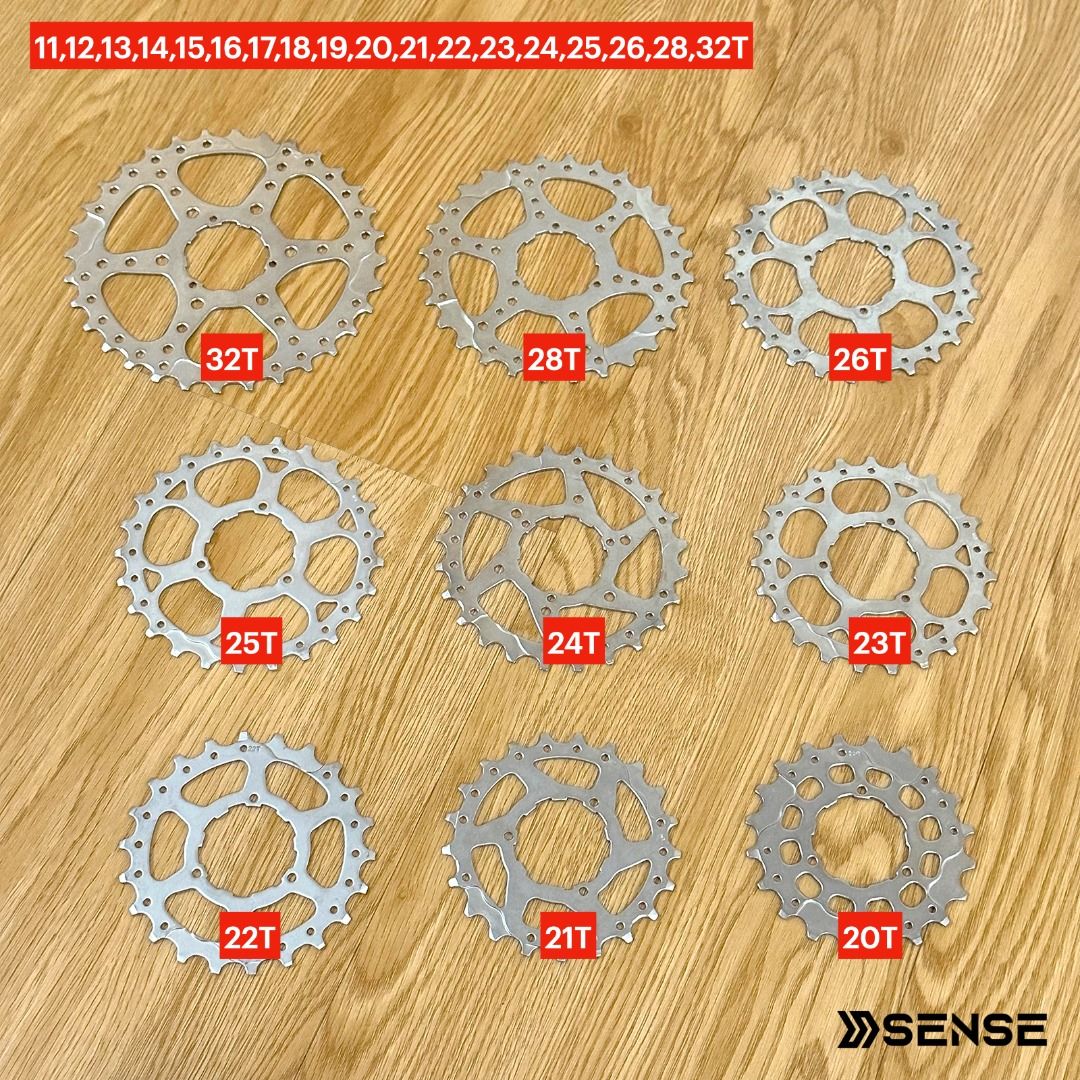 Sunshine Sprocket Cog Cassette Cogset Shimano Compatible for Brompton ...