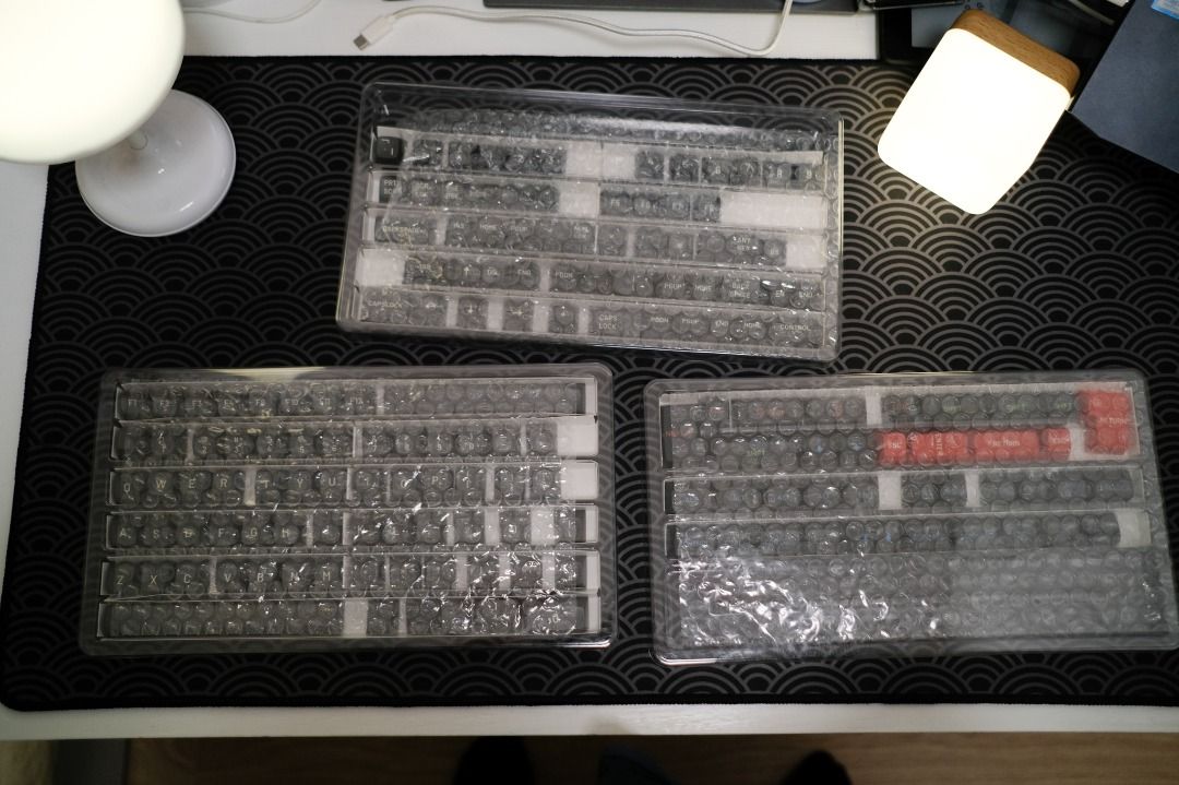 Susuwatari MT3 Keycaps (from Drop) - Opened but unused, 電腦＆科技, 電腦周邊及配件 ...