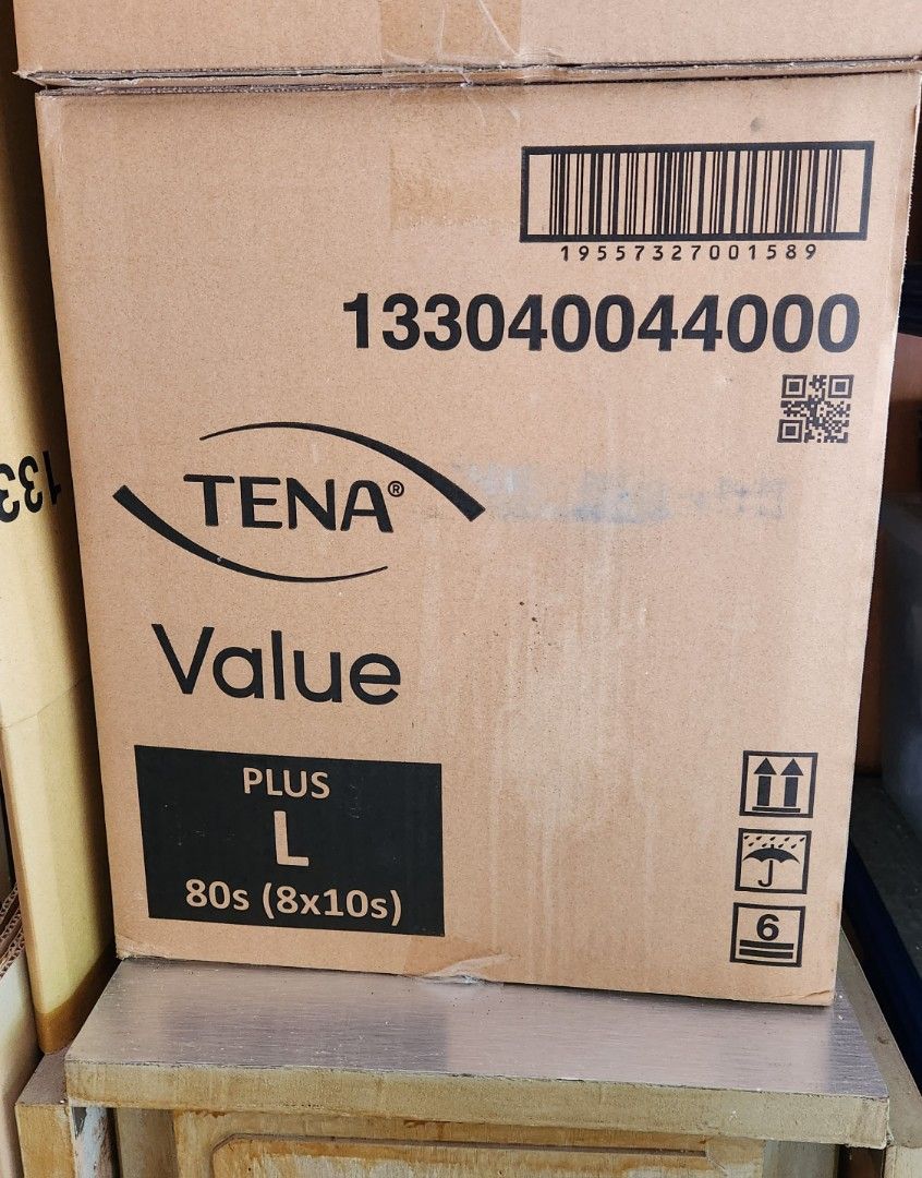 Tena Value L size 1 carton, Health & Nutrition, Assistive & Rehabilatory Aids, Adult ...