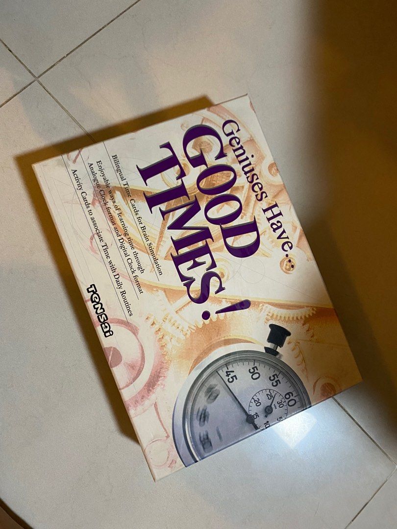 Tensai - Geniuses Have Good Times Flashcards, Hobbies & Toys, Toys ...