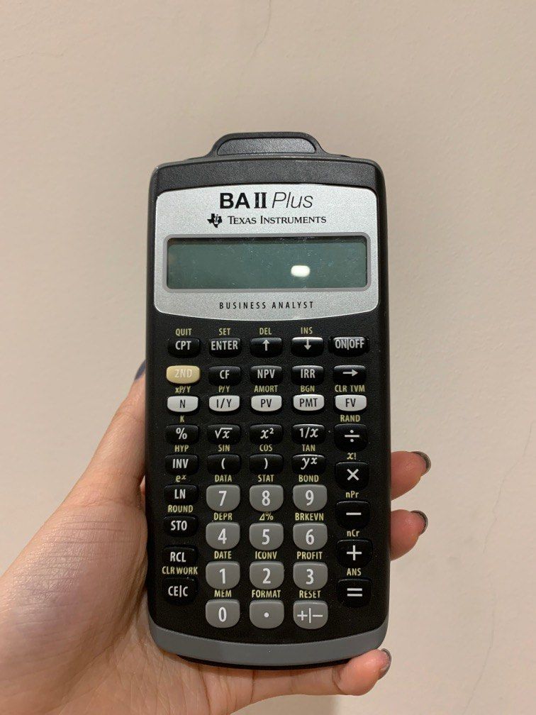 Texas Instruments BA II Plus Financial Calculator, Mobile Phones ...