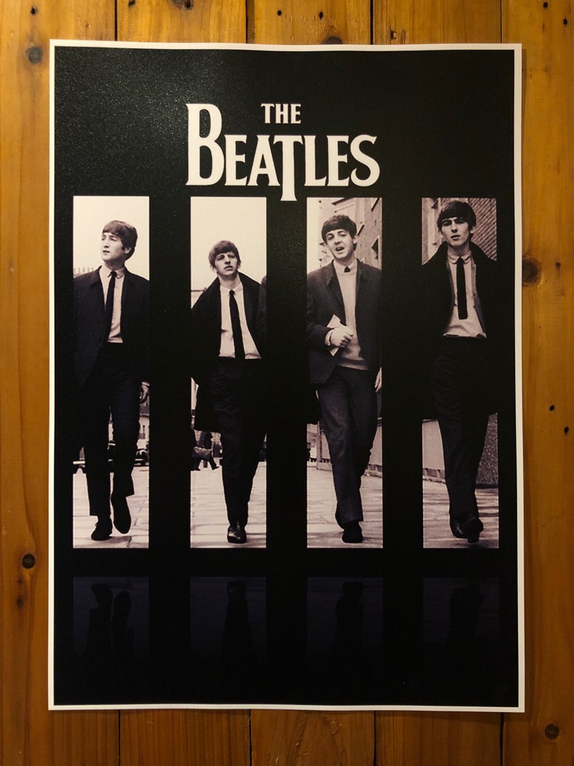 The Beatles Retro Vintage Classic Poster, Hobbies & Toys, Memorabilia ...