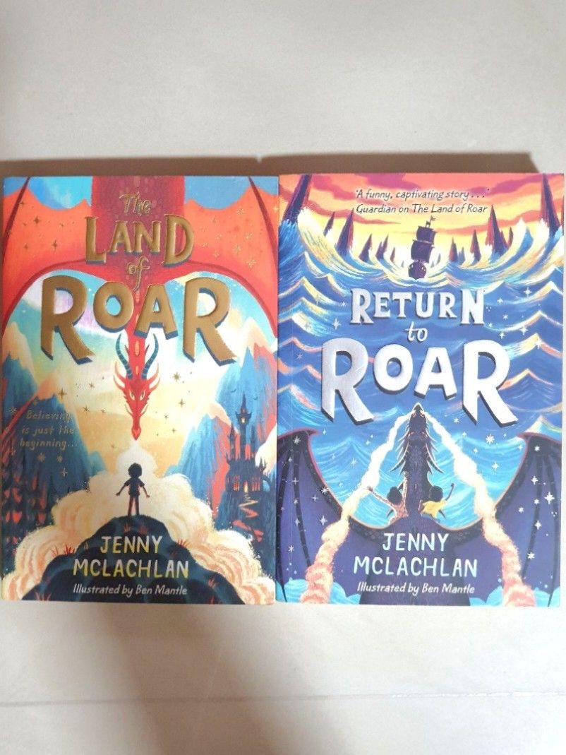 The Land of Roar (Book 1) Roar (Book 2) - Jenny McLachlan, Ben Mantle ...
