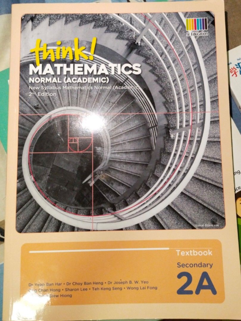 think! Mathematics 2nd edition NA textbook, Hobbies & Toys, Stationery ...