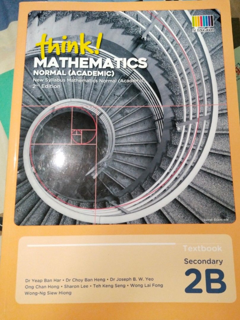 think! Mathematics 2nd edition NA textbook, Hobbies & Toys, Stationery ...