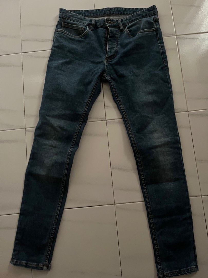 Topman Slim Fit Jeans, Men's Fashion, Bottoms, Jeans on Carousell