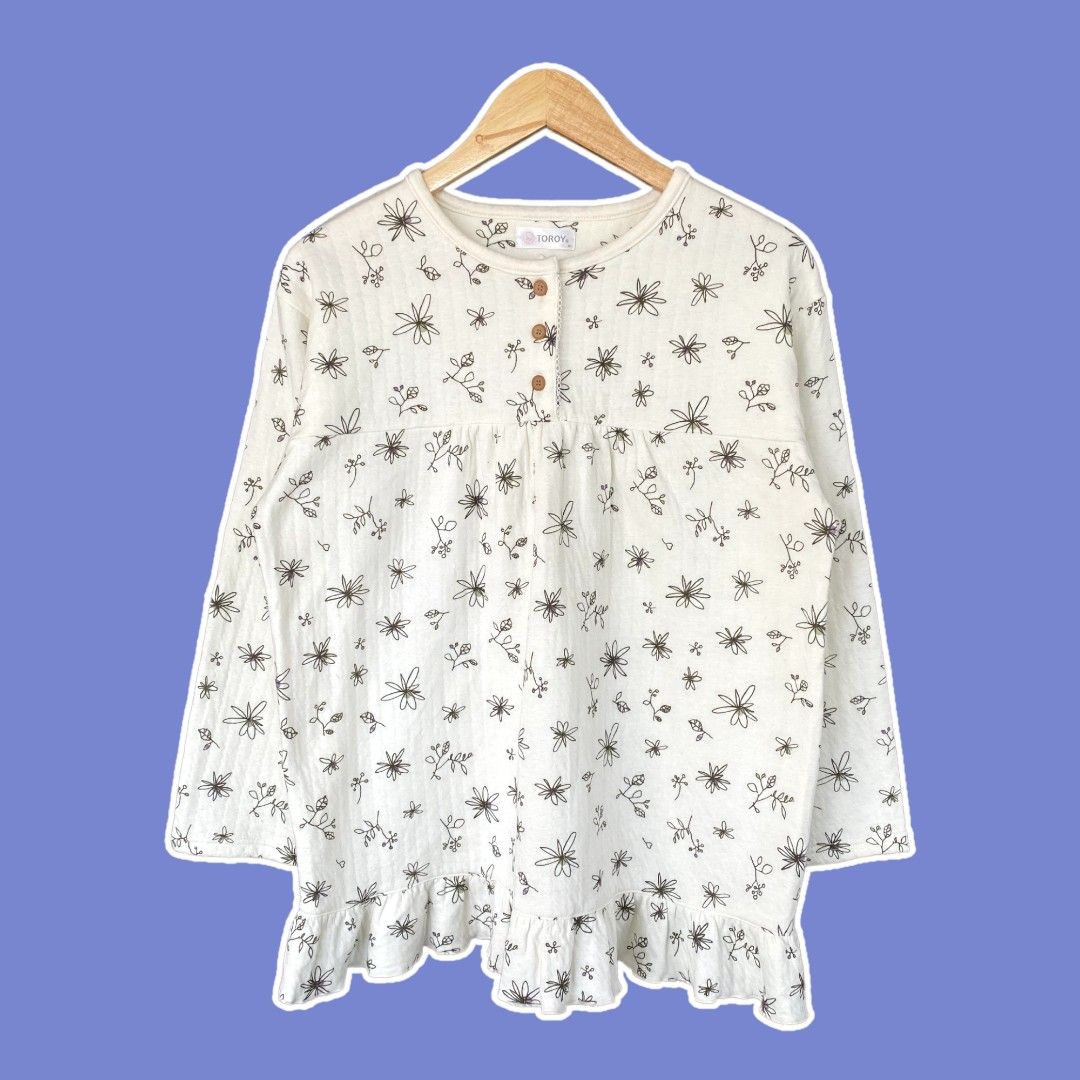 Toroy AOP Nightwear, Women's Fashion, Tops, Other Tops on Carousell