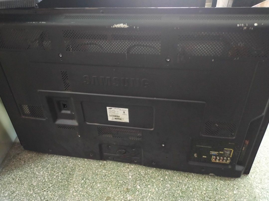 Tv 50" Samsung Plasma Full HD, TV & Home Appliances, TV & Entertainment ...