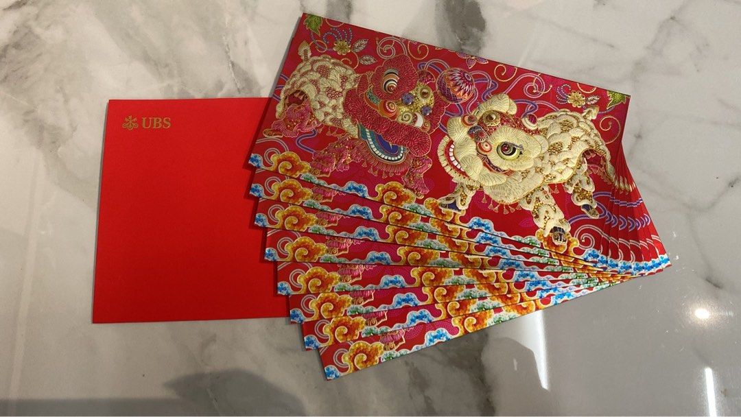 UBS Red Packet Ang Pow, Hobbies & Toys, Stationery & Craft, Occasions ...