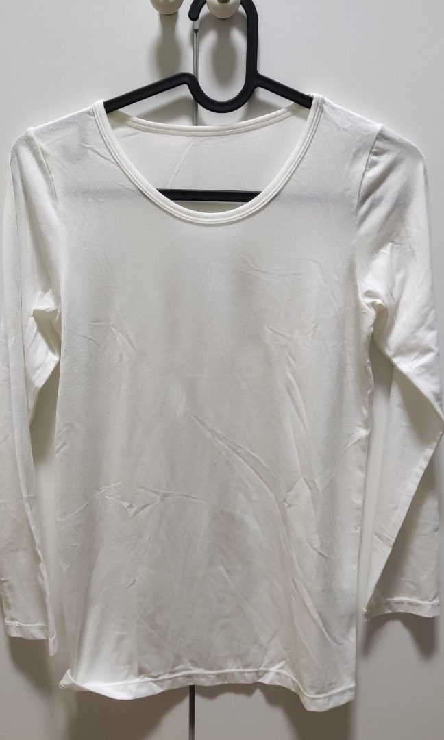 Uniqlo Heattech inner wear top size 150, Babies & Kids, Babies & Kids ...