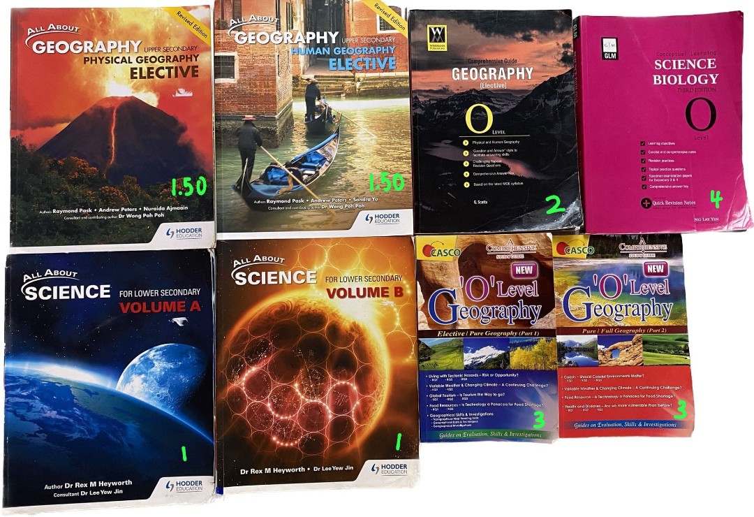 Upper Sec OLevels geography elective textbooks, Hobbies & Toys, Books ...