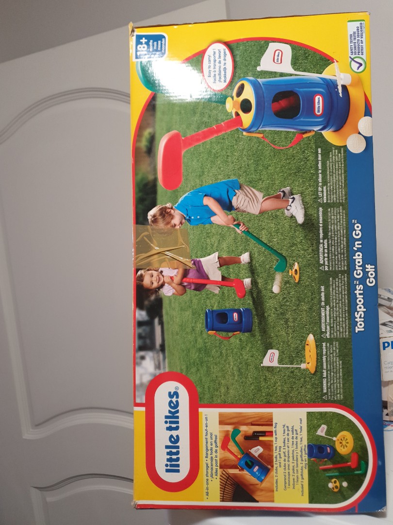 Used 3 times little tikes totsports grab n go golf, Hobbies & Toys ...