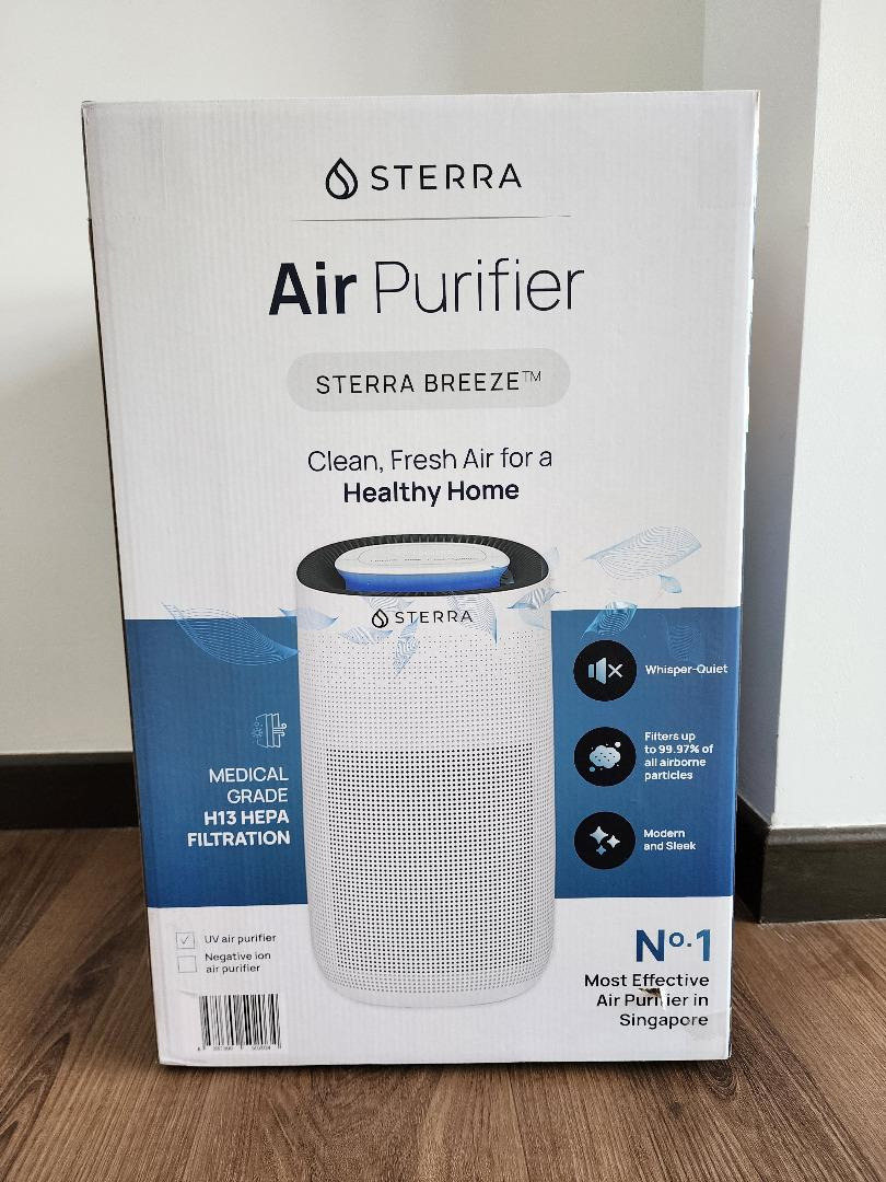 UV Tech Sterra Breeze True HEPA-13 Air Purifier - BRAND NEW, TV & Home Appliances, Air Purifiers ...