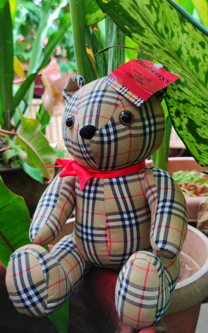 VINTAGE BURBERRYS THOMAS TEDDY BEAR, Hobbies & Toys, Toys & Games on ...