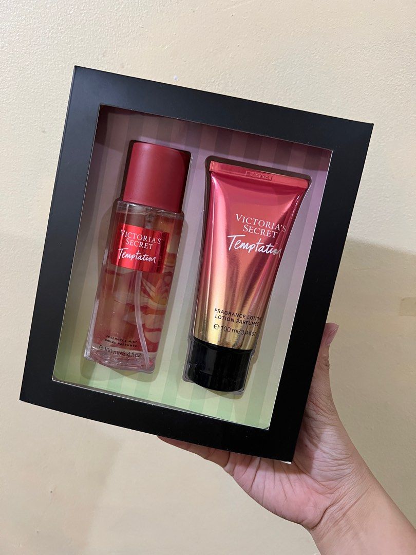 VS GIFT SET lotion and body mist, Beauty & Personal Care, Fragrance ...