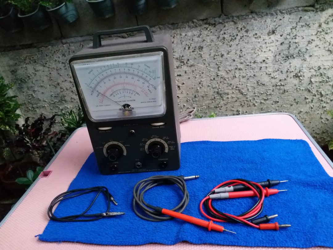 VTVM Vaccum Tube Volt Meter, Audio, Other Audio Equipment on Carousell