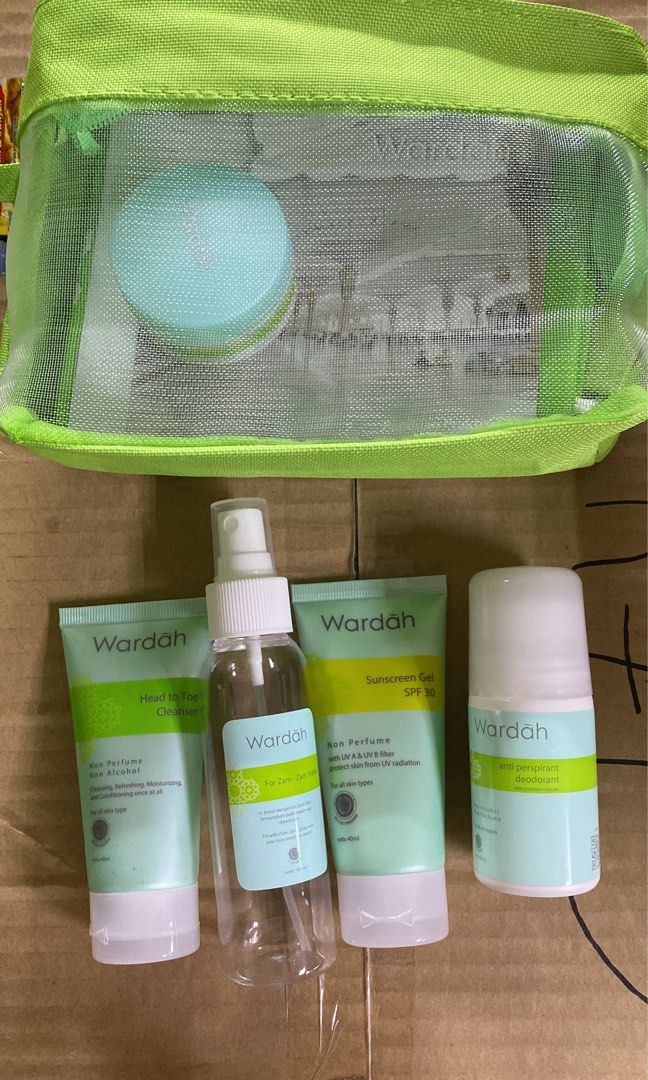 Wardah Set -Umrah & Haji, Beauty & Personal Care, Bath & Body, Bath on ...