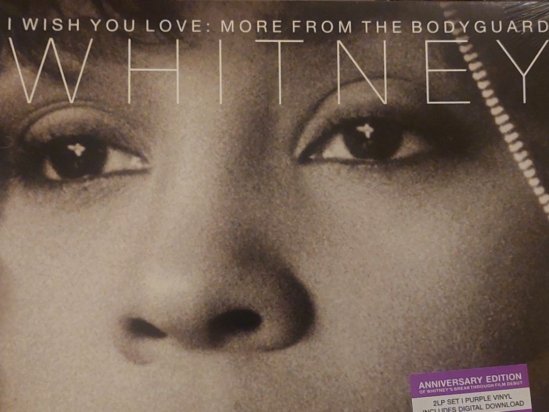 Whitney Houston Colored Vinyl - More from the Bodyguard, Hobbies & Toys ...