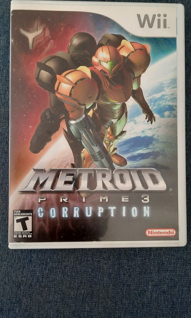 Wii game: metroid, Video Gaming, Video Games, Nintendo on Carousell