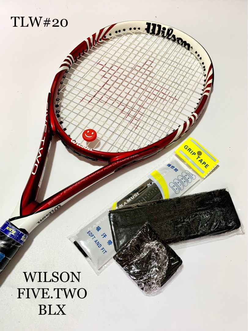 Wilson Tennis Rackets, Sports Equipment, Sports & Games, Racket and ...