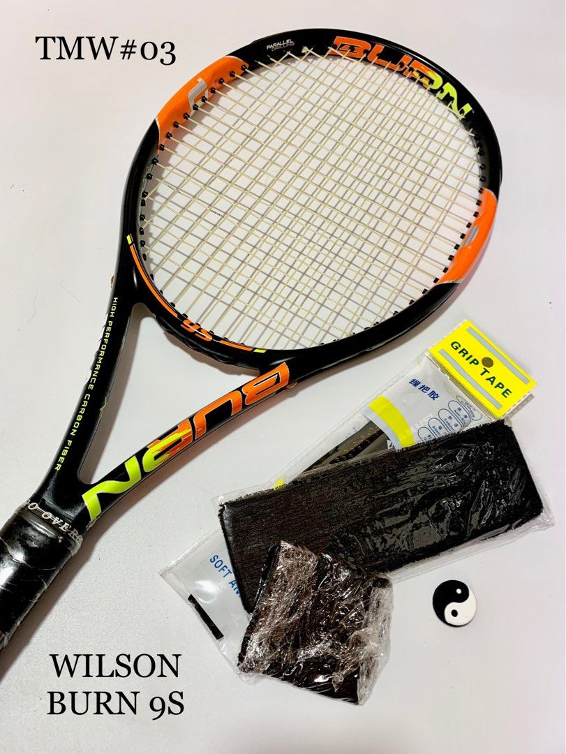 Wilson Tennis Rackets, Sports Equipment, Sports & Games, Racket and ...