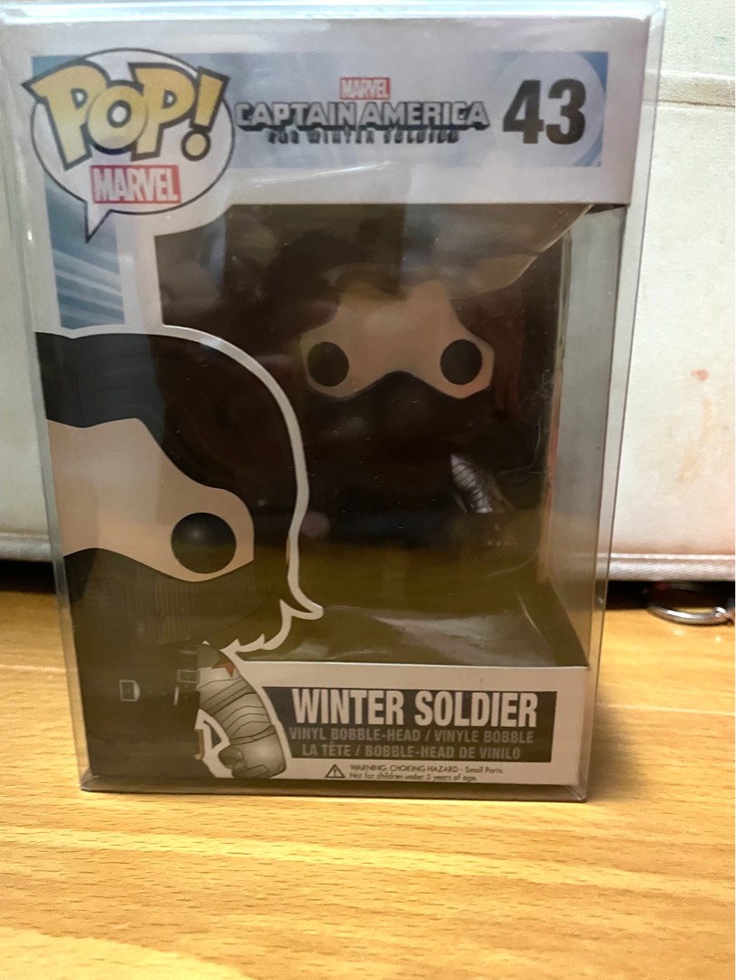 Winter soldier funko pop bobble head, Hobbies & Toys, Toys & Games on ...