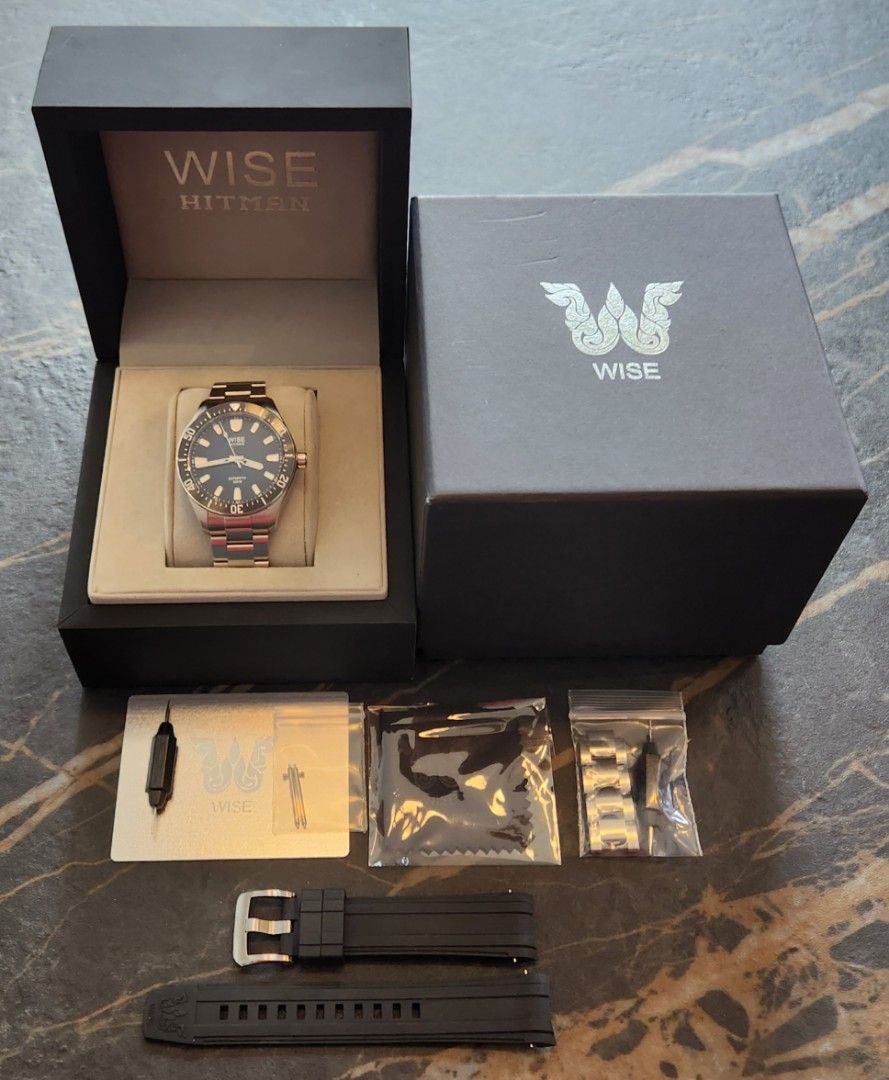 Wise Hitman Diver (LNIB, Fullset, 5 months old), Men's Fashion, Watches ...