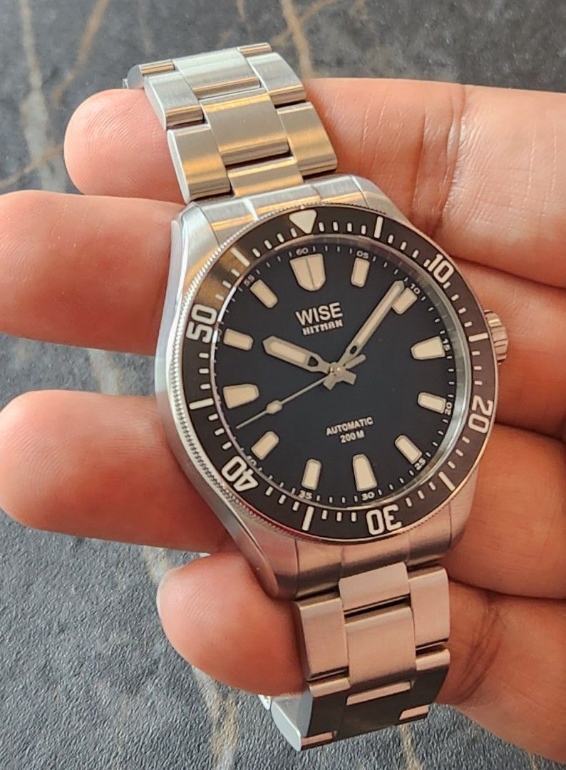 Wise Hitman Diver (LNIB, Fullset, 5 months old), Men's Fashion, Watches ...