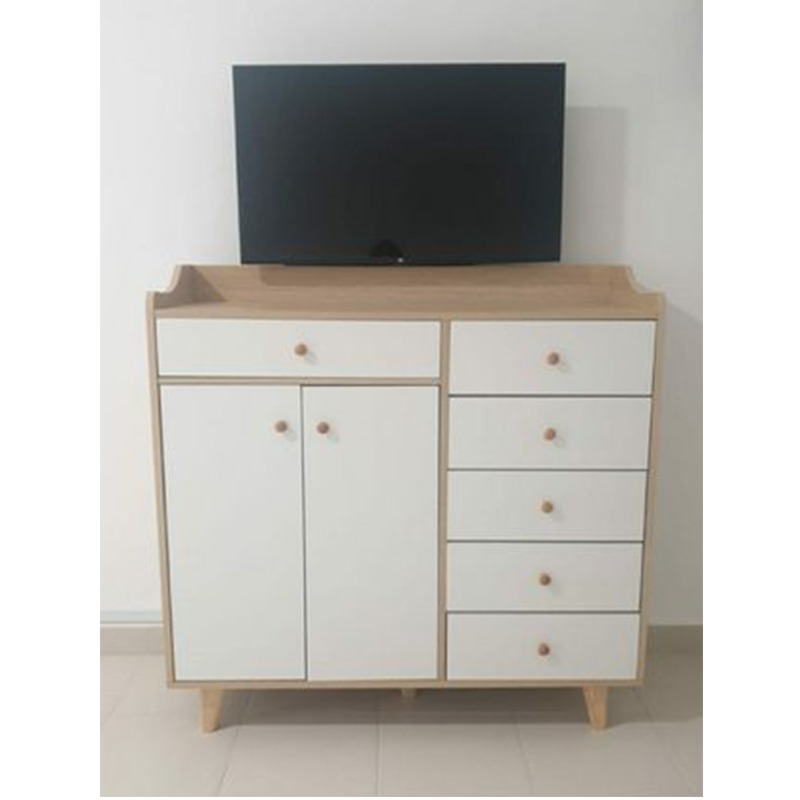 100*37*98cm Wood Cabinet Drawer Cabinet@@ Storage Cabinet!!Free Installation, Furniture & Home ...