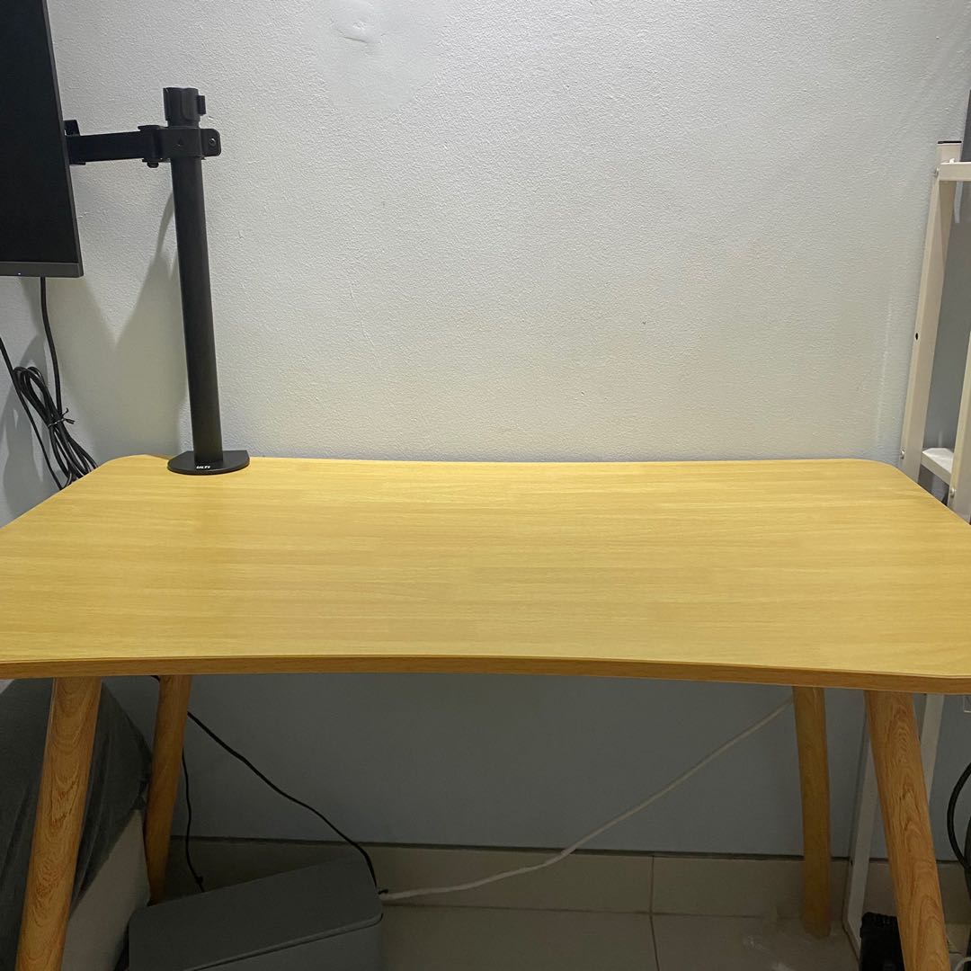 Wooden style Study table, Furniture & Home Living, Furniture, Tables ...