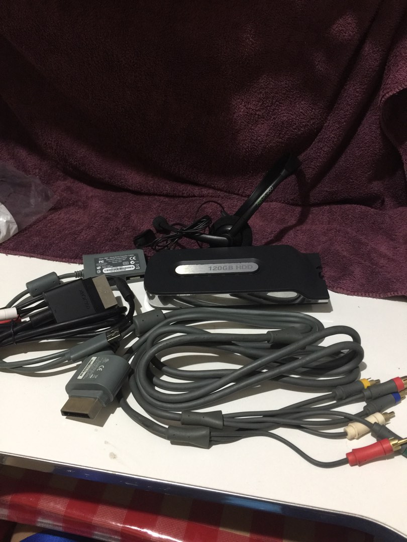 Xbox 360 accesories, Video Gaming, Gaming Accessories, Cables ...