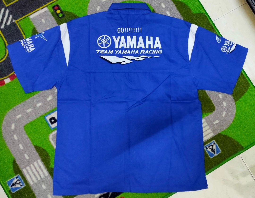 Yamaha Motogp Crew Shirt, Men's Fashion, Tops & Sets, Formal Shirts on ...