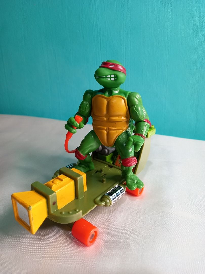 1988 Mirage Studios Playmates Teenage Mutant Ninja Turtles Raphael with ...